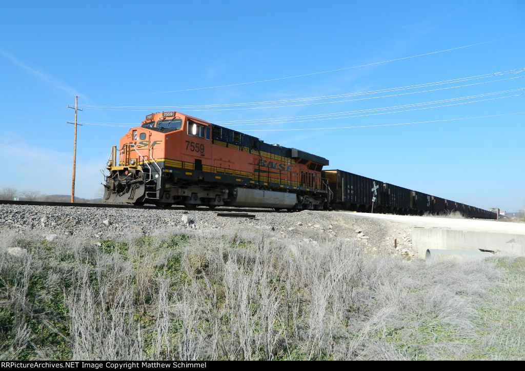 BNSF 7559 - DPU